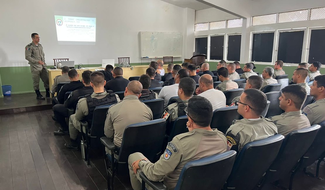 3º Bpm De Arapiraca Inicia Ciclo De Instruções Sobre Lavratura De Tco