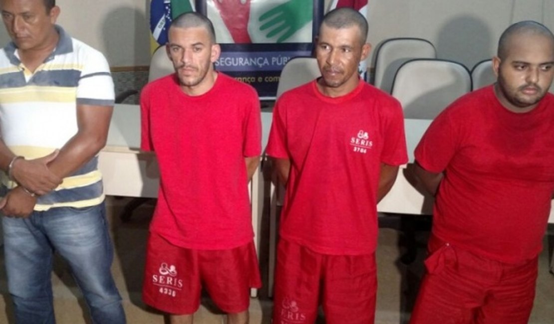 Segurança Pública Apresenta Suspeitos De Integrar Grupo De Extermínio