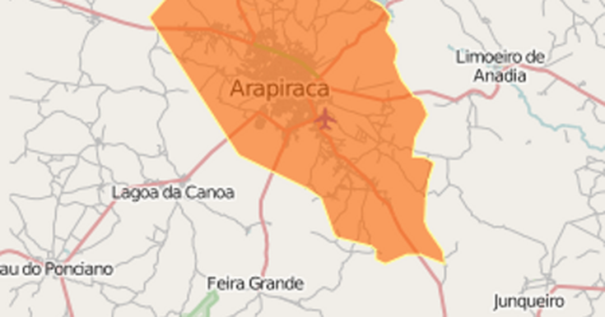IBGE atualiza mapa e Arapiraca não perde território, afirma ...