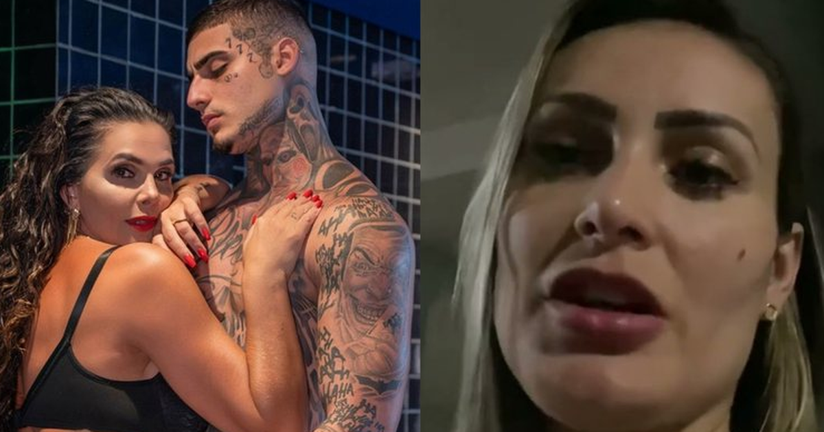 Luiza Ambiel grava pornô com ex de Andressa Urach, que se revolta: 'Velha da banheira' - Já é ...